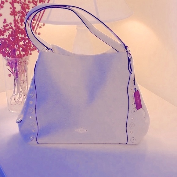 Coach | Bags | Coach Edie Shoulder Bag 3 Pebbled Leather Purse | Poshmark